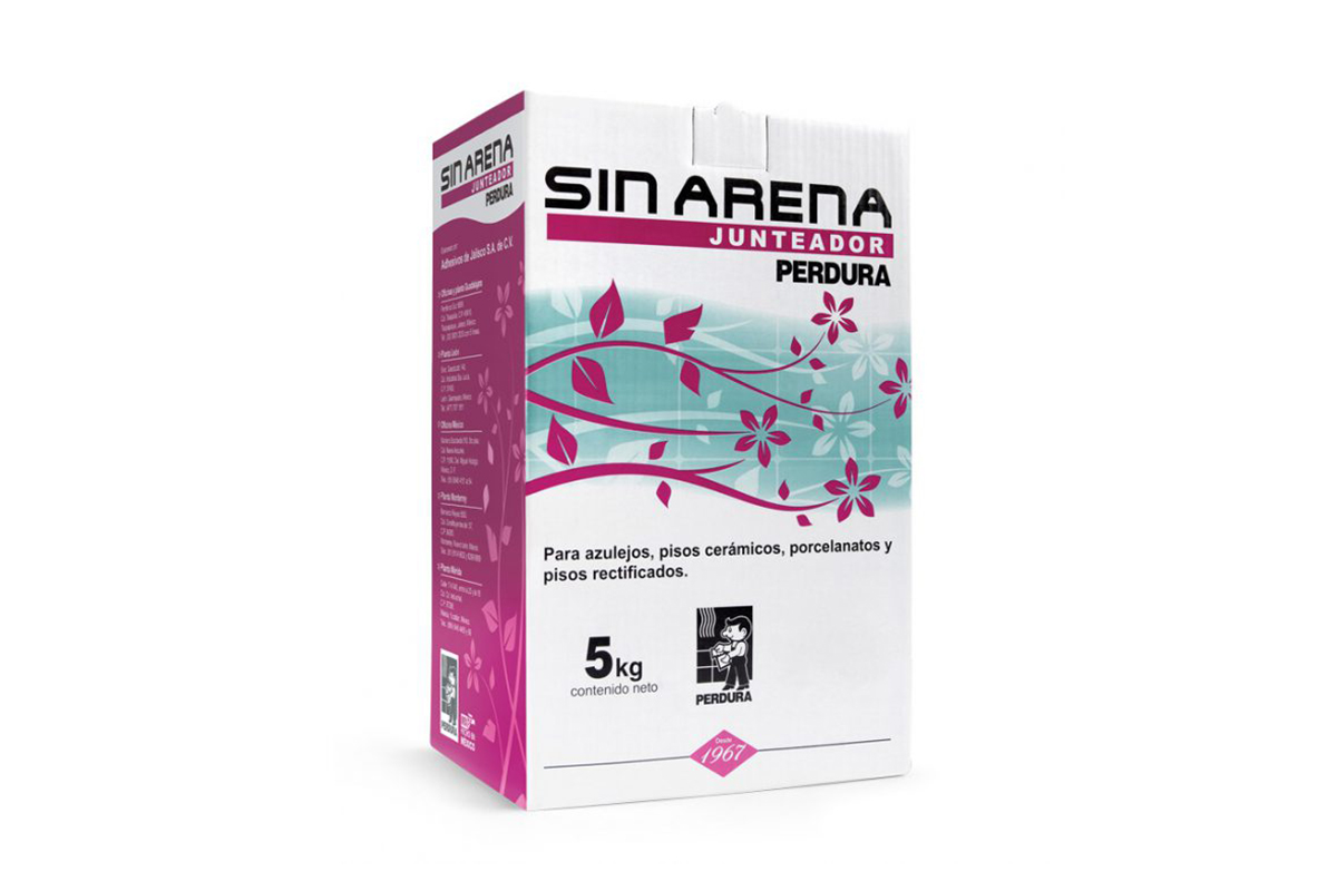 Limsa - Junteador sin arena color piñón caja de 5 kg Limsa - Junteador sin arena color piñón caja de 5 kg